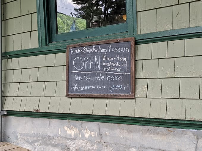 Small Museum Sign The Magical New York Railway Museum That Turns Even The Most Serious ...