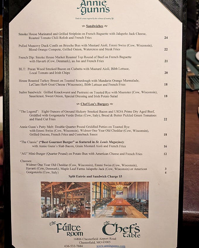 State Restaurant Menu The Middle-Of-Nowhere Restaurant In Missouri That Serves The Best ...