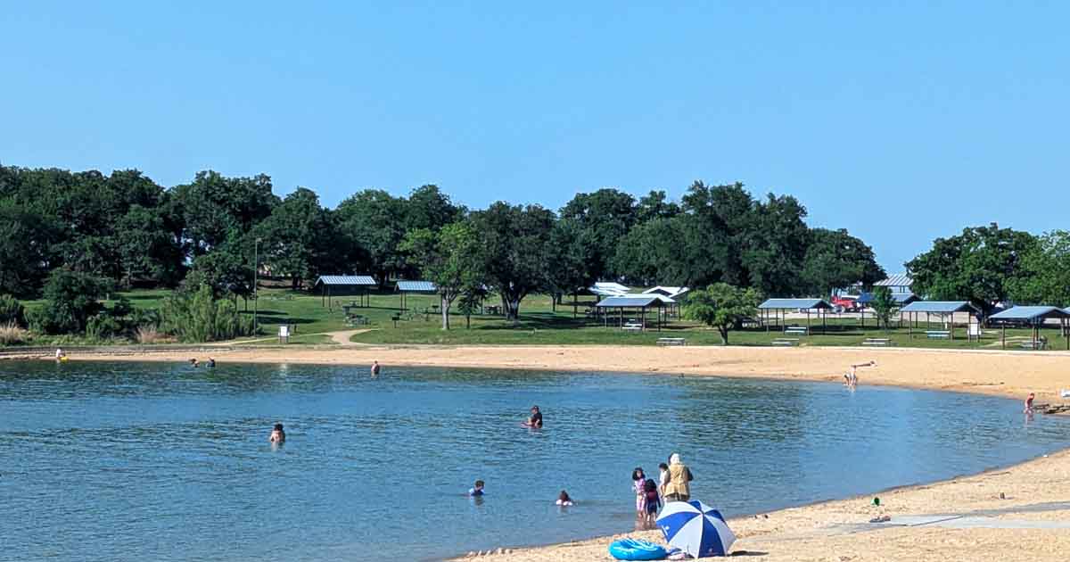 The Postcard-Worthy Inland Beach In Texas That Costs Just $7 To Enter