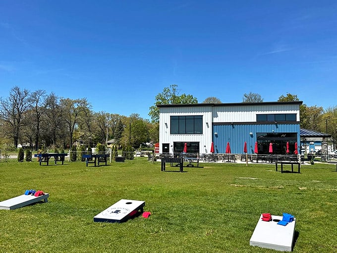The Charming Michigan Eatery With Its Own Private Playground Is Every ...