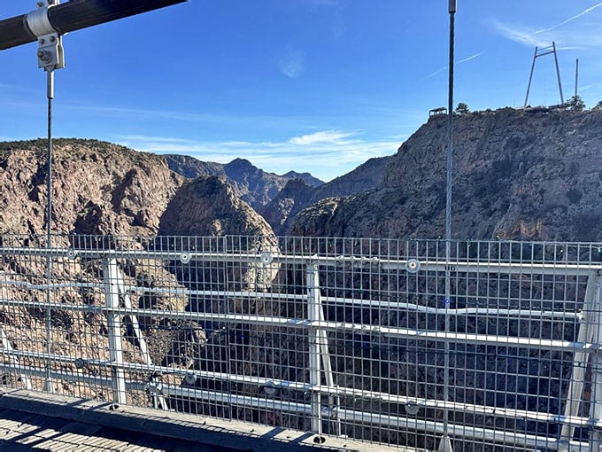 You Can Walk Across America's Highest Suspension Bridge Right Here In ...