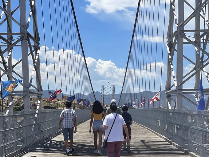 You Can Walk Across America's Highest Suspension Bridge Right Here In ...