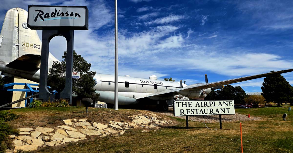 This One-Of-A-Kind Colorado Restaurant Lets You Dine Inside A Real 1953 Military Airplane
